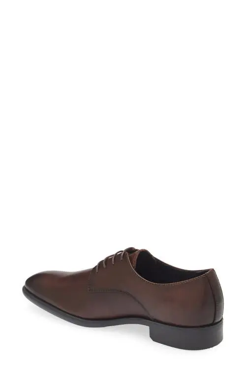 Nordstrom Dax Plain Toe Derby - Brown Dark
