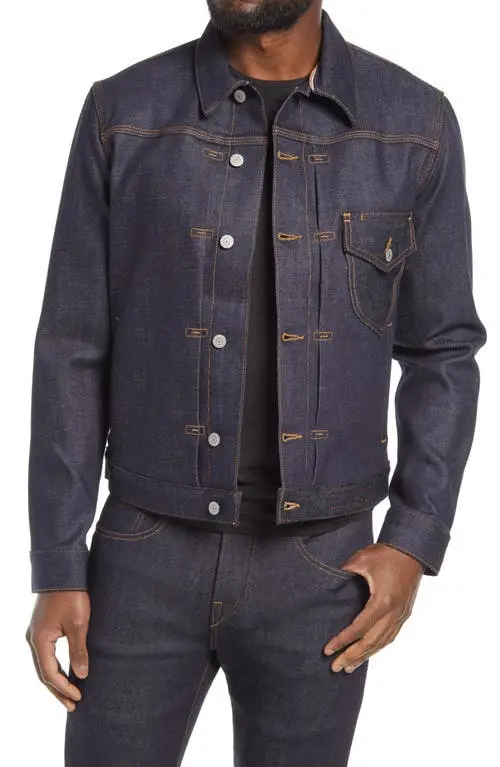 HIROSHI KATO Stretch Denim Jacket