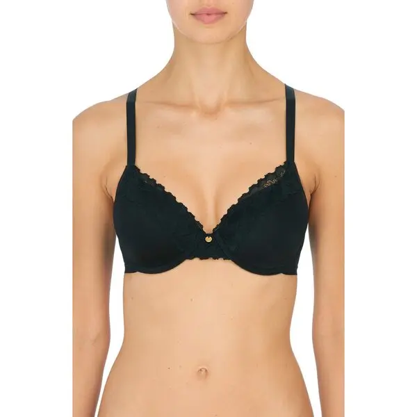 Natori Hidden Glamour Contour Underwire Bra - Black