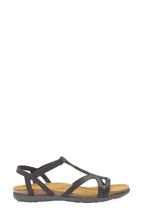 Naot Dorith Sandal - Black Raven Leather