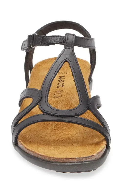 Naot Dorith Sandal - Black Raven Leather