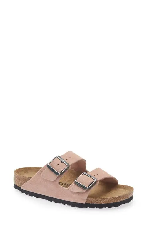 BIRKENSTOCK Arizona Sandal - Pink Clay Suede