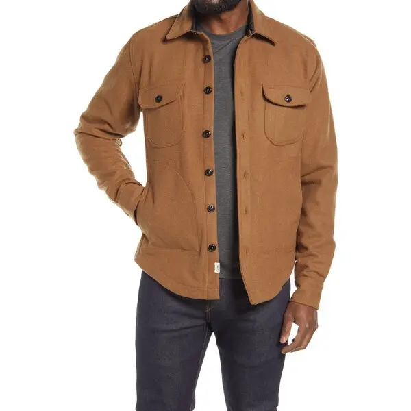 HIROSHI KATO Heavy Melton Wool Jacket