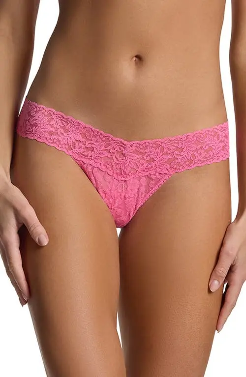 Hanky Panky Signature Lace Low Rise Thong - Amused