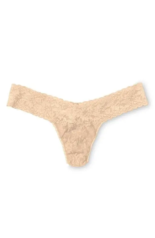 Hanky Panky Signature Lace Low Rise Thong - Chai