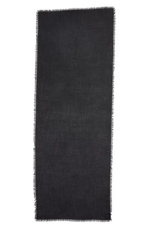 Nordstrom Cashmere & Silk Wrap - Black