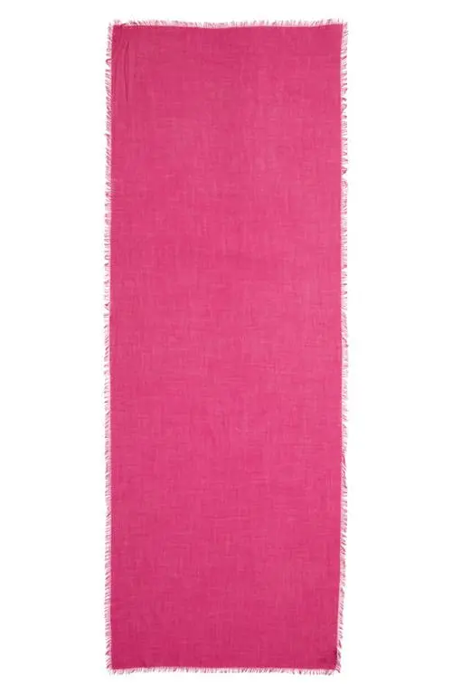 Nordstrom Cashmere & Silk Wrap - Pink Plumier