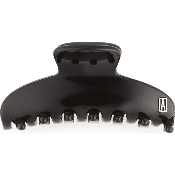 Alexandre De Paris Small Hair Clip - Black