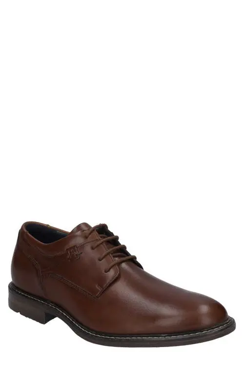 Josef Seibel Earl Plain Toe Derby - Cognac Arezzo