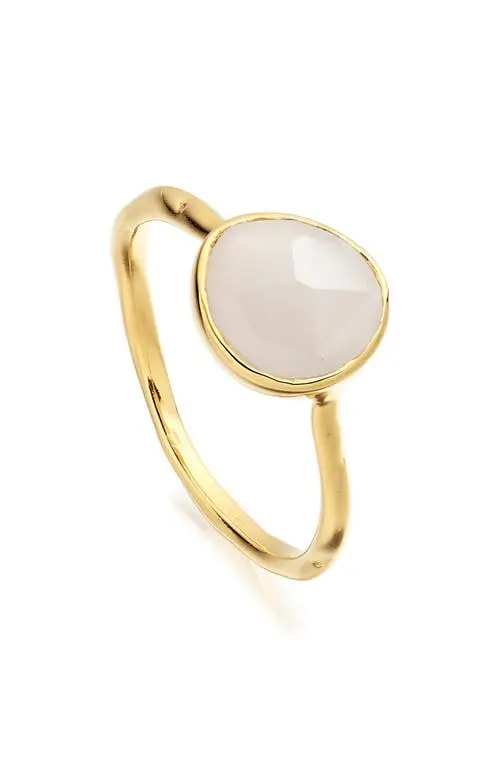 Monica Vinader Mv Siren™ Stacking Ring - Moonstone