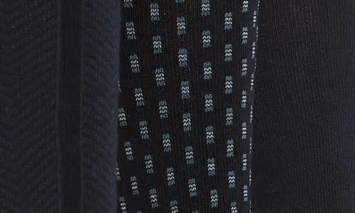 Calvin Klein 3-pack Cotton-blend Crew Socks - Navy/midnight