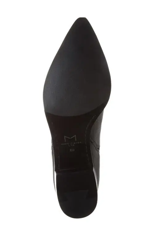 Marc Fisher Yale Chelsea Boots - Black Leather