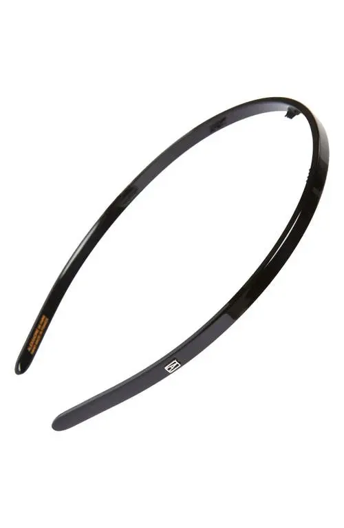 Alexandre De Paris Thin Headband - Black