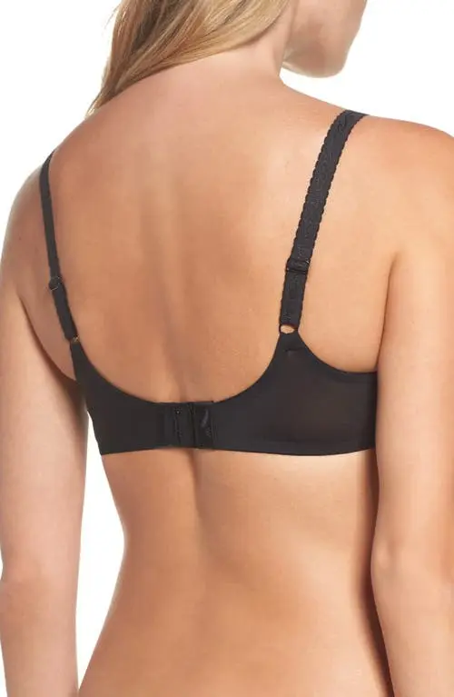 Wacoal Simple Shaping Minimizing Underwire Bra - Black