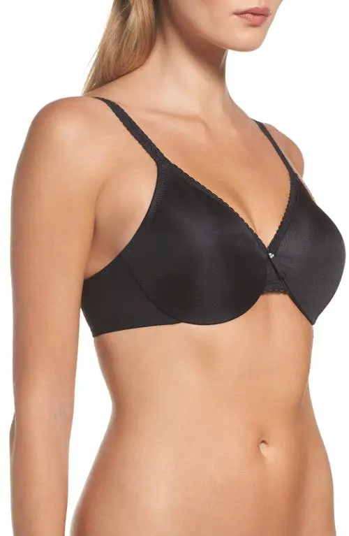Wacoal Simple Shaping Minimizing Underwire Bra - Black