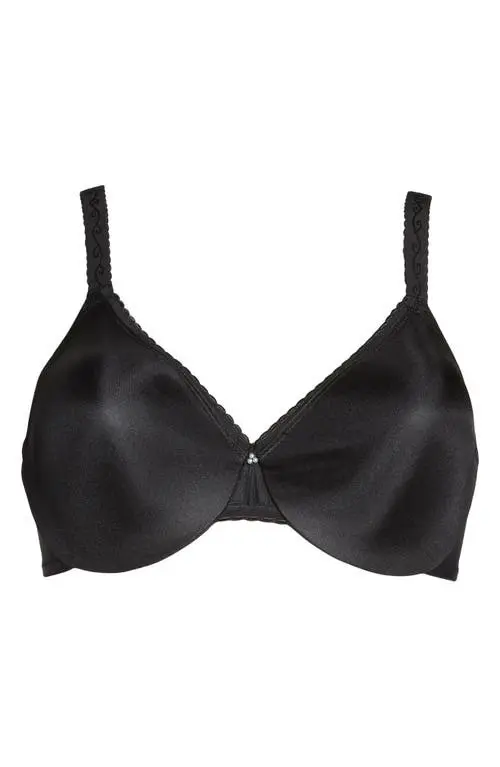 Wacoal Simple Shaping Minimizing Underwire Bra - Black