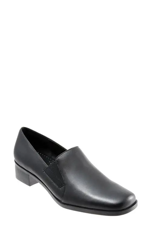 Trotters Ash' Slip-on Loafer - Black