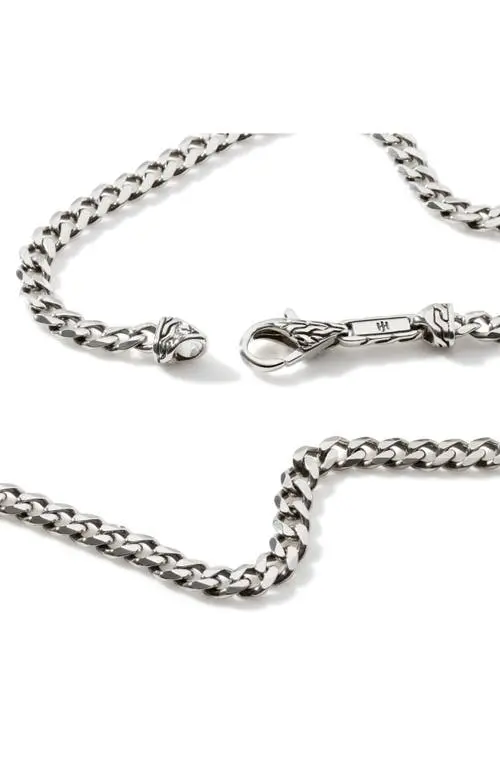 John Hardy Sterling Curb Chain Necklace