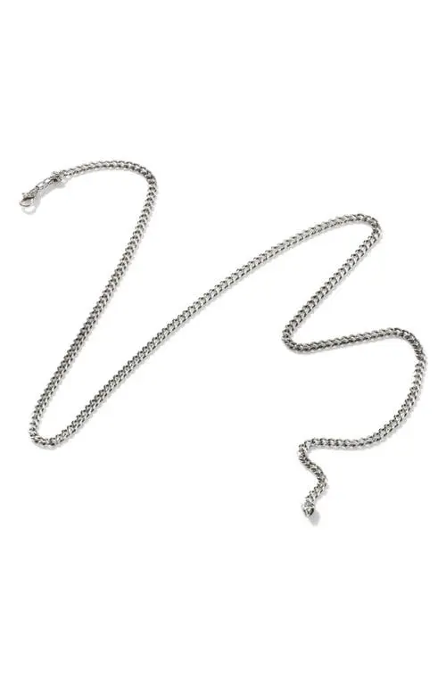 John Hardy Sterling Curb Chain Necklace