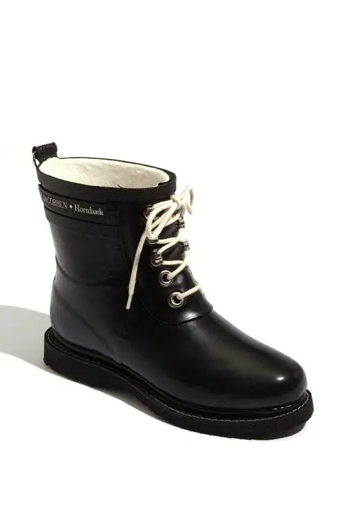 ILSE JACOBSEN Rub' Boot - Black