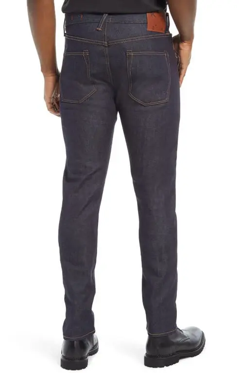 HIROSHI KATO The Scissors Slim Tapered 10.5-ounce Stretch Selvedge Jeans - Indigo Raw