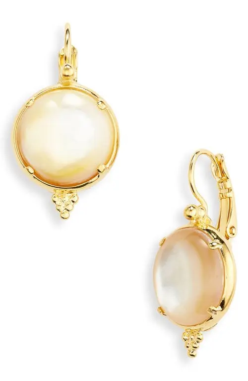 Gas Bijoux Serti Drop Earrings