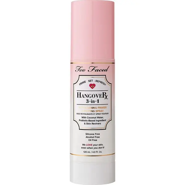 TOO FACED Hangover 3-in-1 Replenishing Primer & Setting Spray - No Color