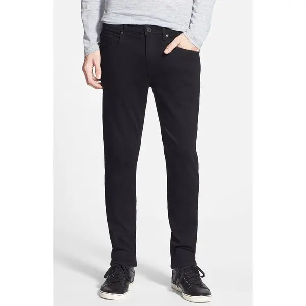 Paige Transcend Lennox Slim Fit Jeans - Black Shadow