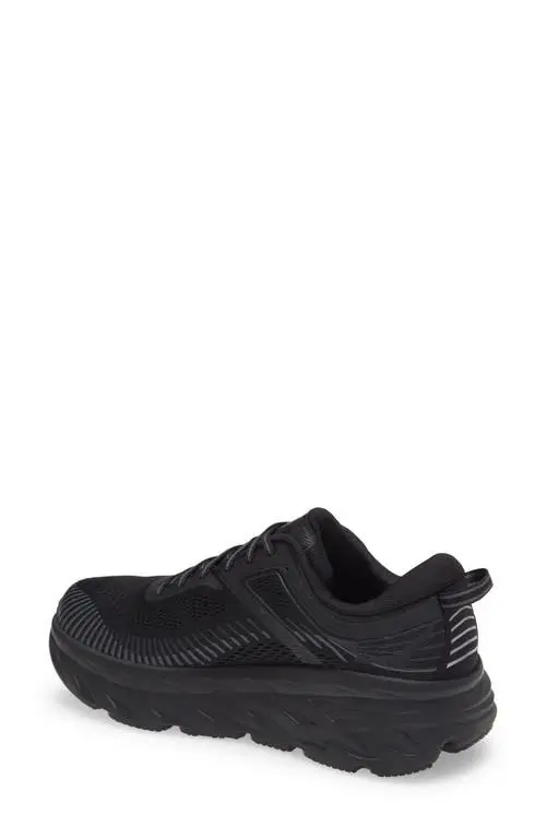 HOKA® Bondi Running Shoe - Black/ Black