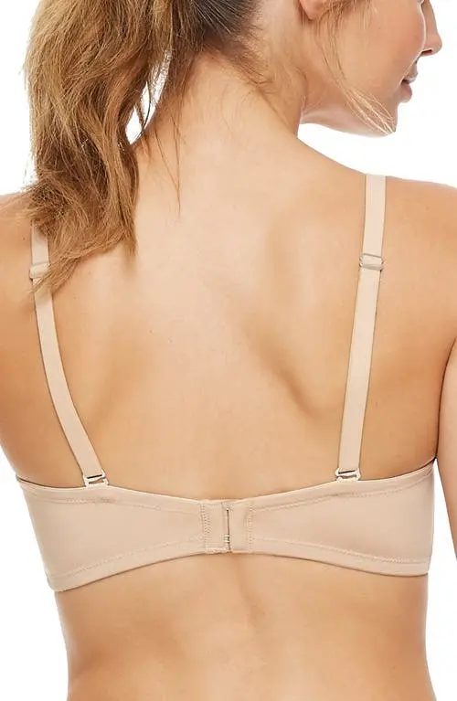 MONTELLE INTIMATES Convertible Strapless Underwire Bra - Sand