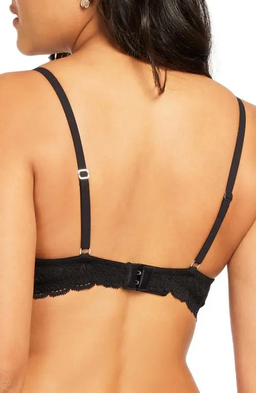 MONTELLE INTIMATES Mystique Underwire Plunge Bra - Black