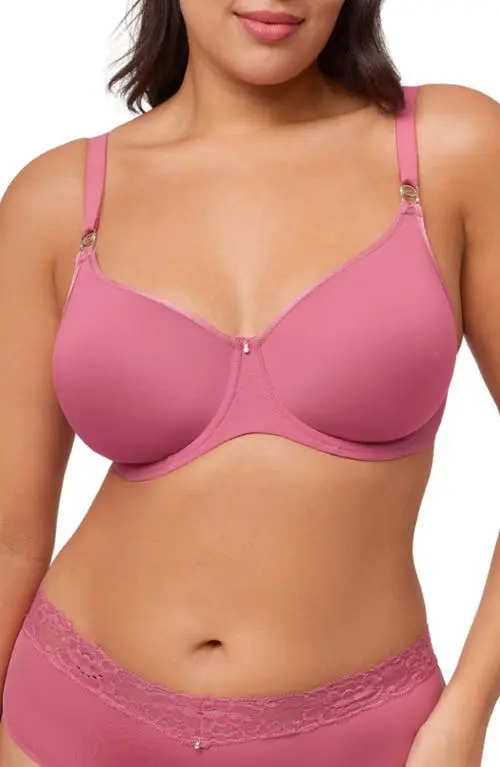 MONTELLE INTIMATES Spacer Underwire Bra - Lipstick