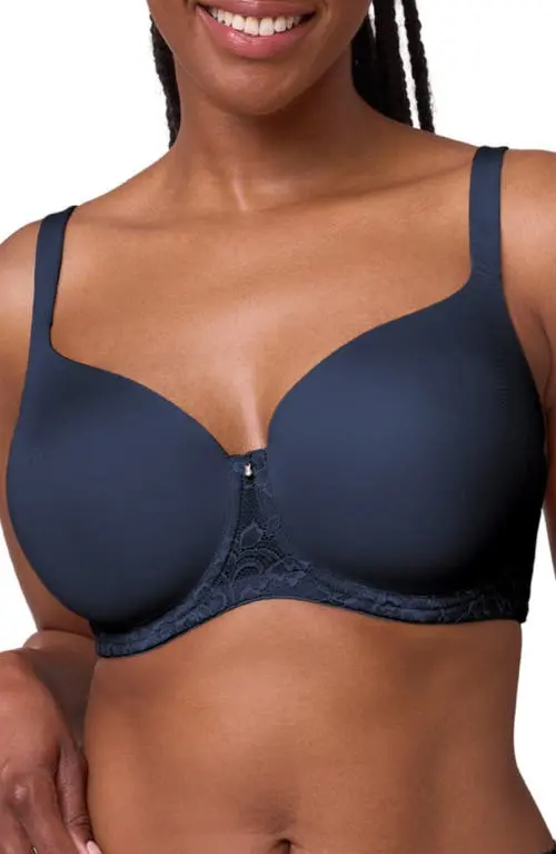 MONTELLE INTIMATES Pure Plus Underwire T-shirt Bra - Cambridge Blue