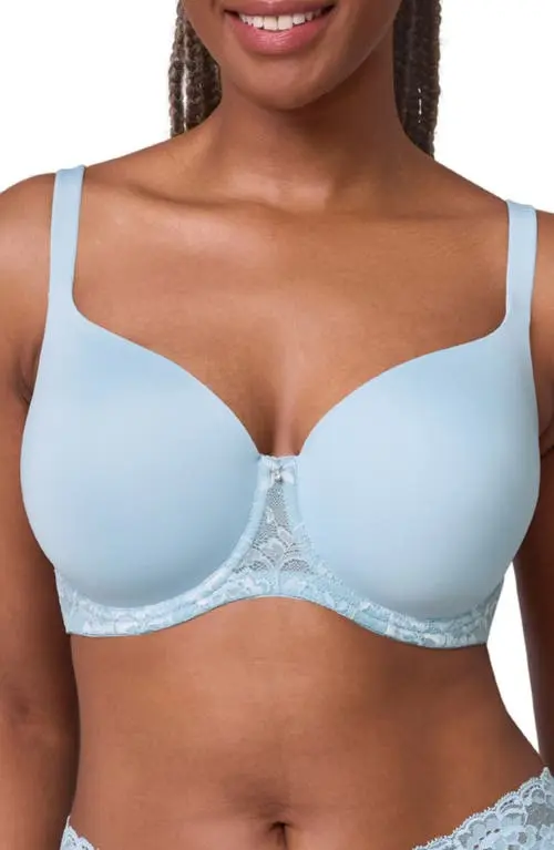 MONTELLE INTIMATES Pure Plus Underwire T-shirt Bra - Dewdrop/chantilly