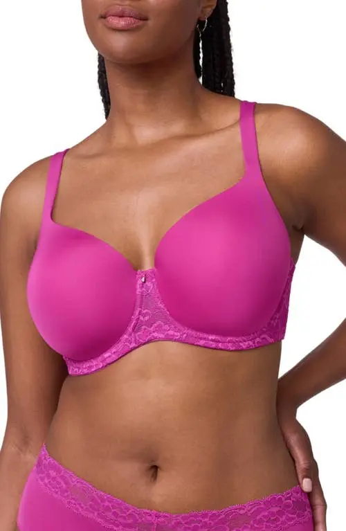MONTELLE INTIMATES Pure Plus Underwire T-shirt Bra - Passion Fruit