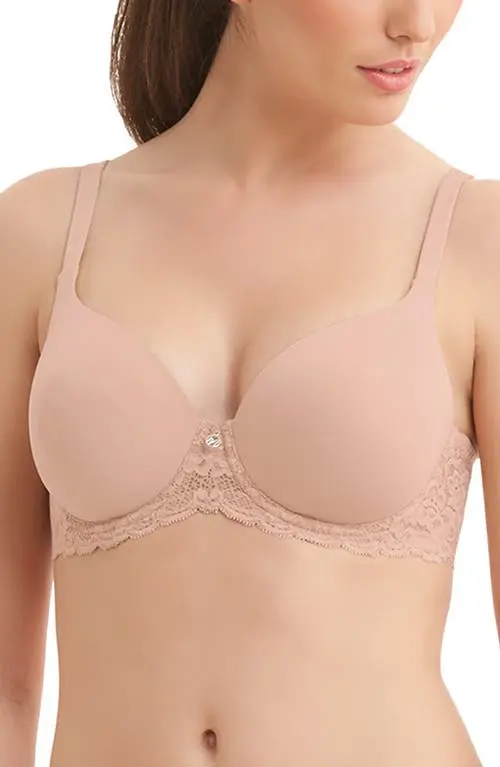 MONTELLE INTIMATES Pure Plus Underwire T-shirt Bra - Sand