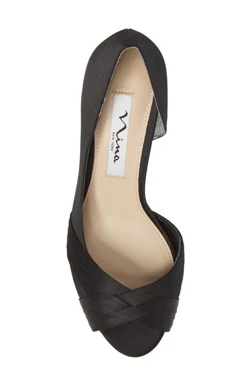 Nina Contesa Open-toe Pump