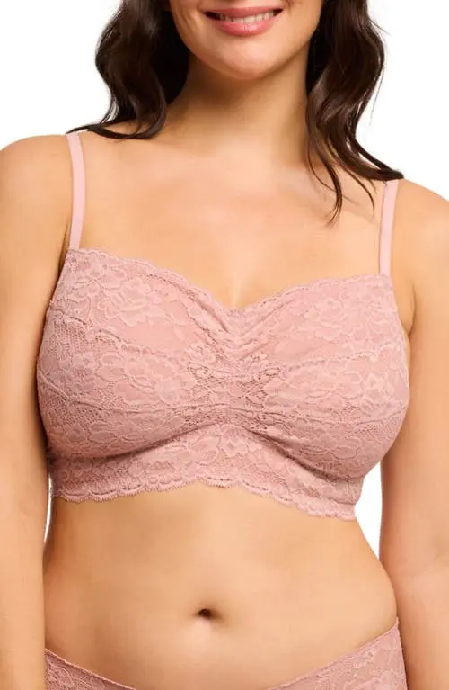 MONTELLE INTIMATES Lace Bralette - Ballet Pink