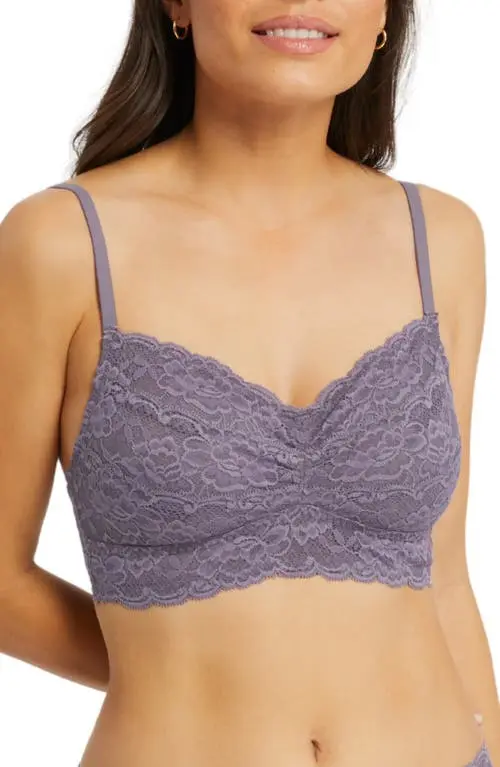 MONTELLE INTIMATES Lace Bralette - Purple Cloud