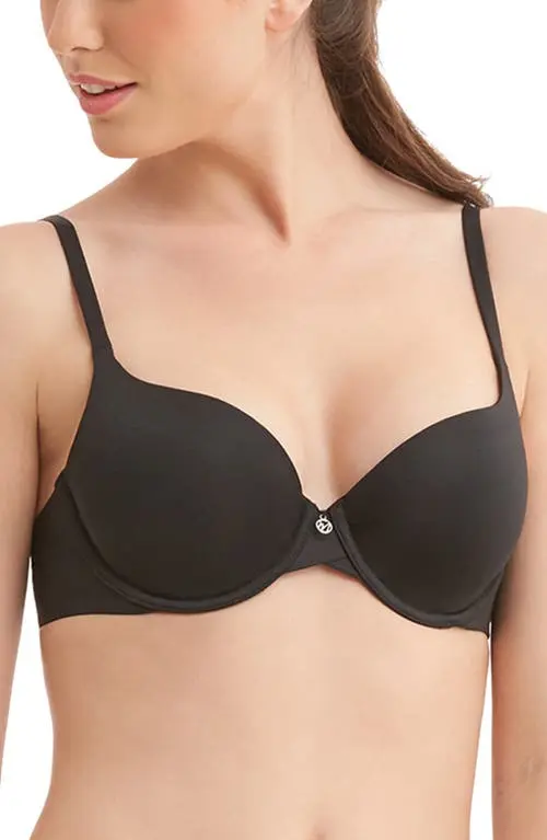 MONTELLE INTIMATES Pure Demi T-shirt Bra - Black