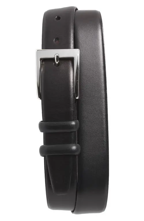 Torino Leather Double Buckle Belt