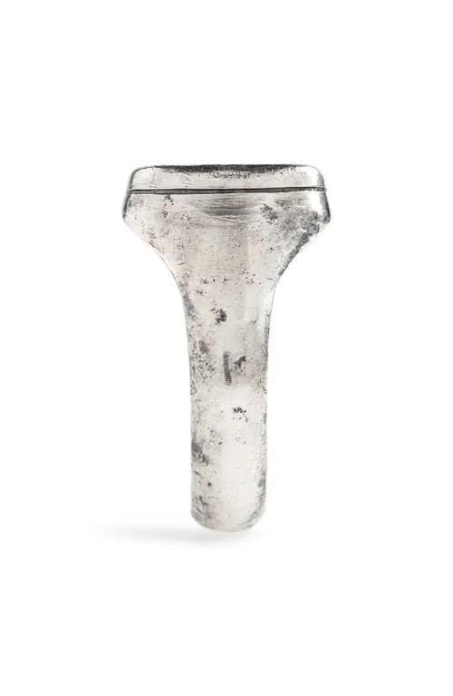John Varvatos Silver Ring - Metallic Silver