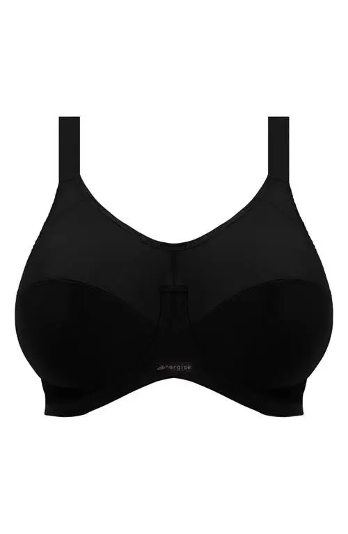 Elomi Energise Full Figure Sports Bra - Black