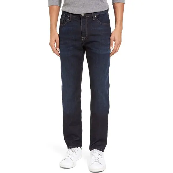 MAVI Marcus Slim Straight Leg Jeans - Rinse Brushed Williamsburg