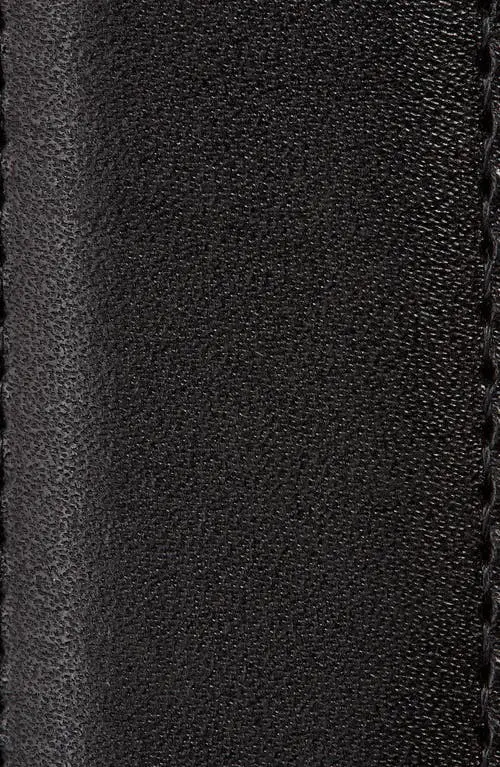 Torino Kipskin Leather Belt - Black