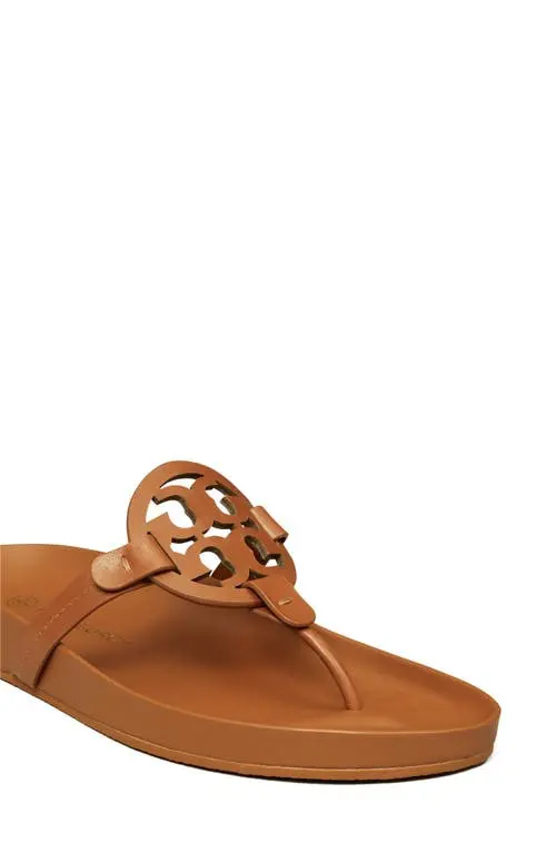 Tory Burch Miller Cloud Thong Sandal - Bourbon Miele
