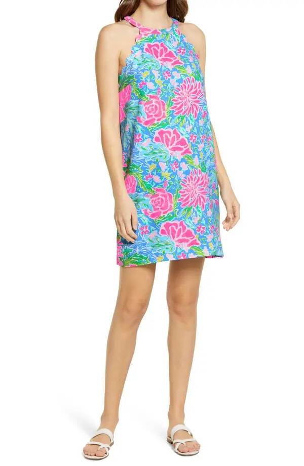 lilly pulitzer blue dress Anasophia Maxi Dress – Cloister Collection