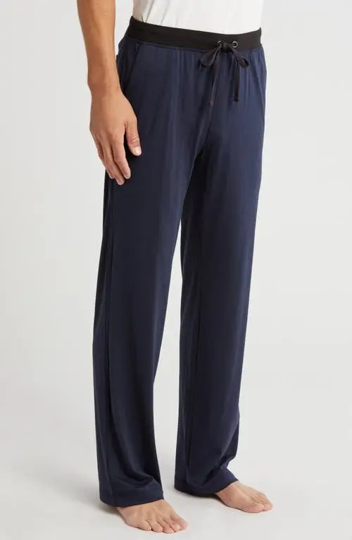 Daniel Buchler Peruvian Pima Cotton Lounge Pants - Midnight