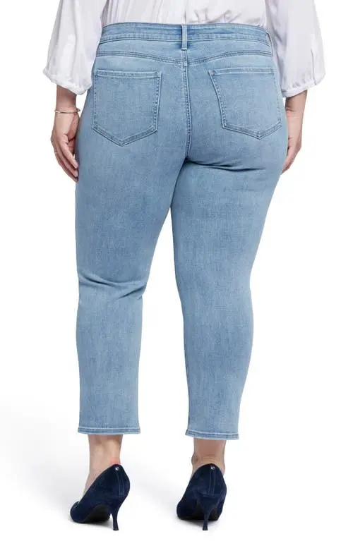 NYDJ Marilyn Ankle Straight Leg Jeans - Lakefront