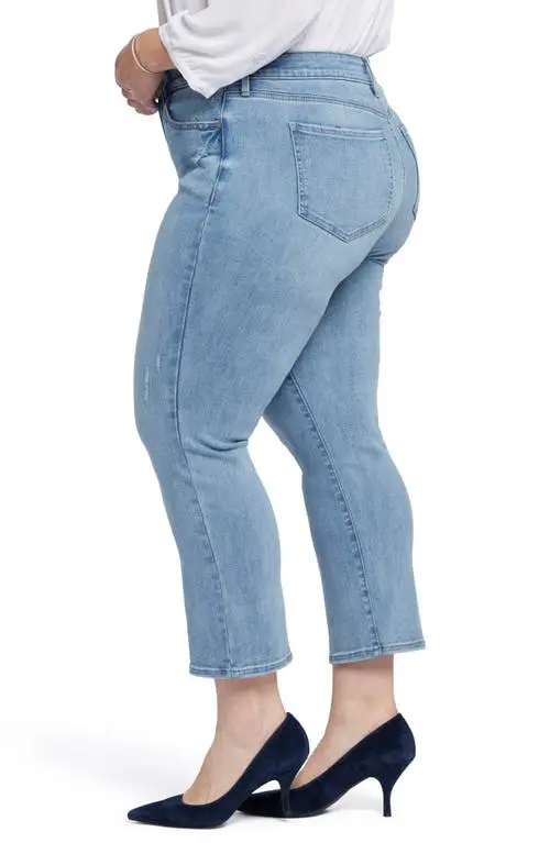 NYDJ Marilyn Ankle Straight Leg Jeans - Lakefront